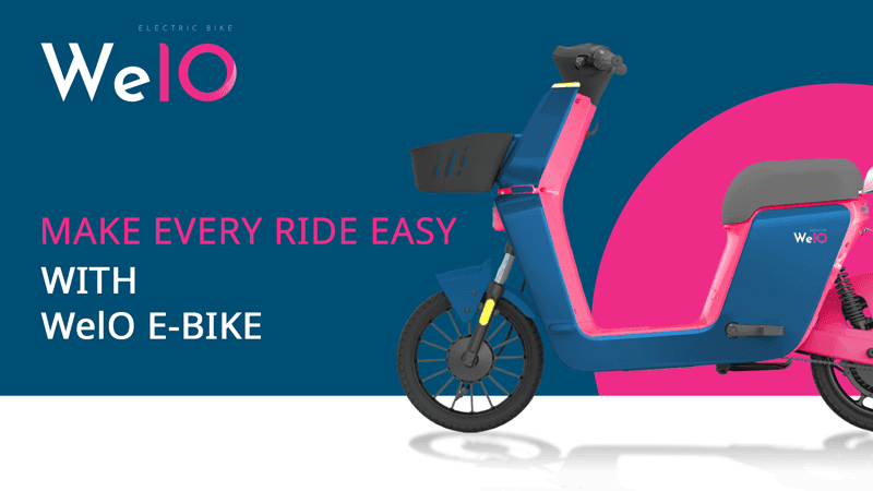 WelO Bike บริการให้เช่ารถมอเตอร์ไซค์ไฟฟ้าสาธารณะ
